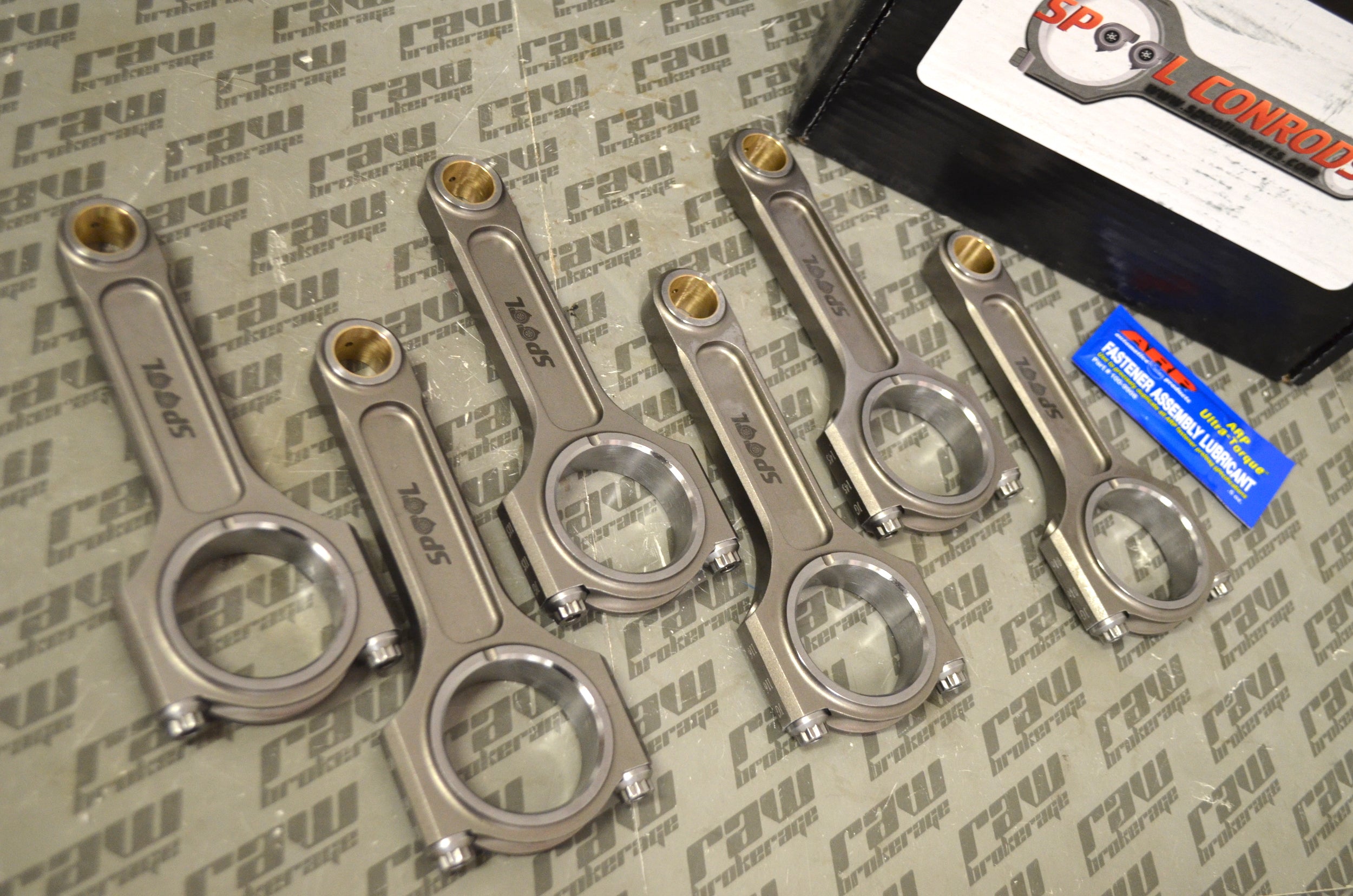 SPOOL Forged H-Beam Connecting Rods for Nissan RB20DET - Raw Brokerage ...