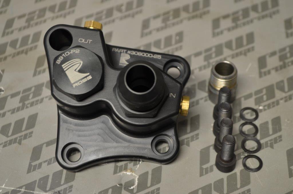 Ross Tuffbond Dry Sump Oil Return Adapter for Nissan RB26 RB25 RB2 ...